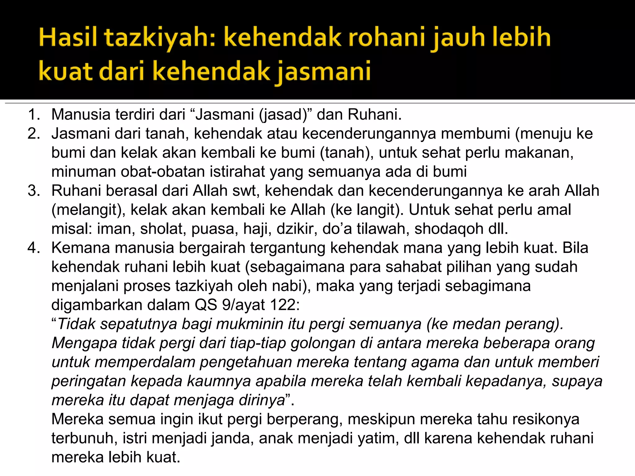 Tazkiyatun nafs | PPT