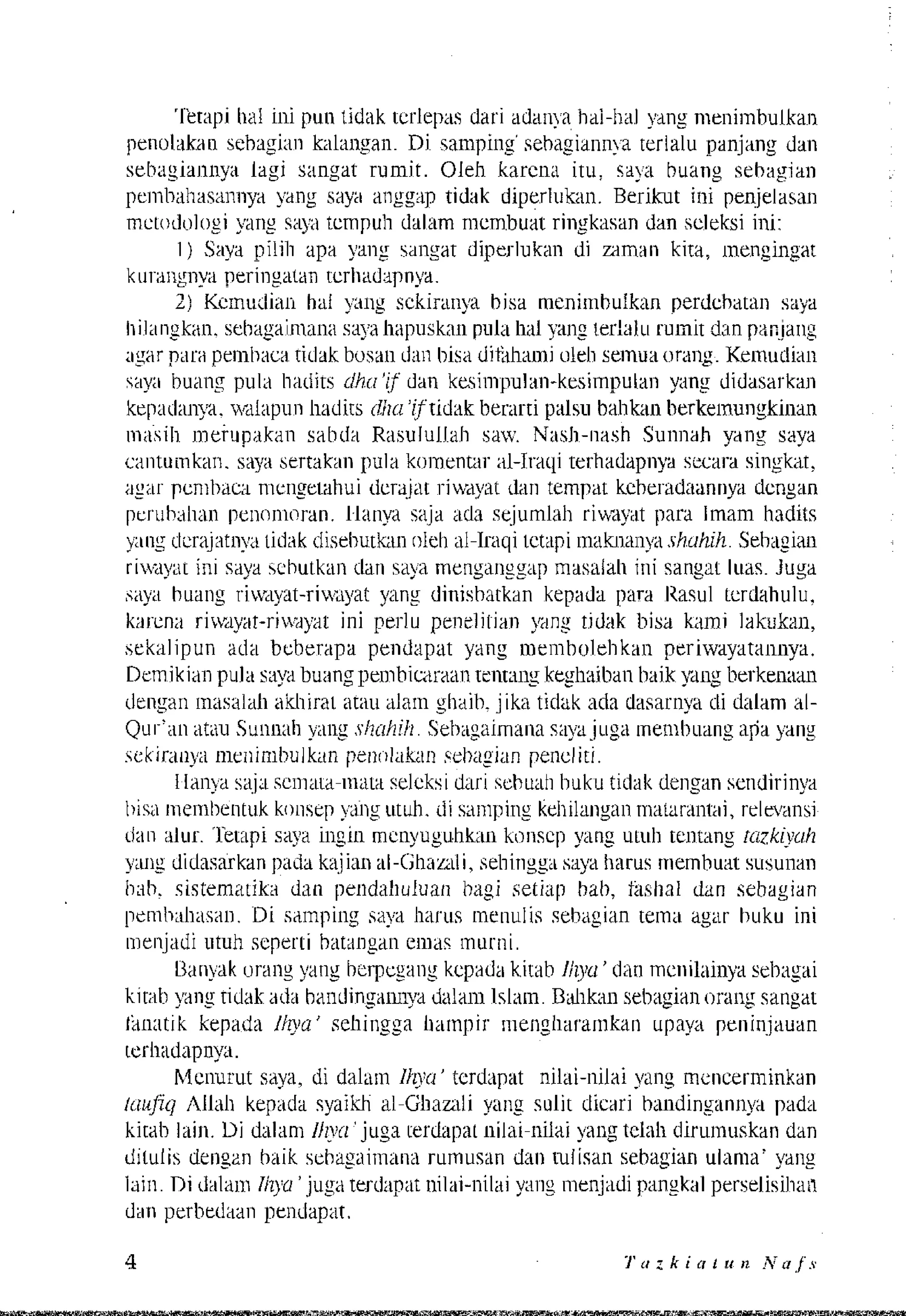 Islamic book : Tazkiyatun nafs imam ghazali | PDF