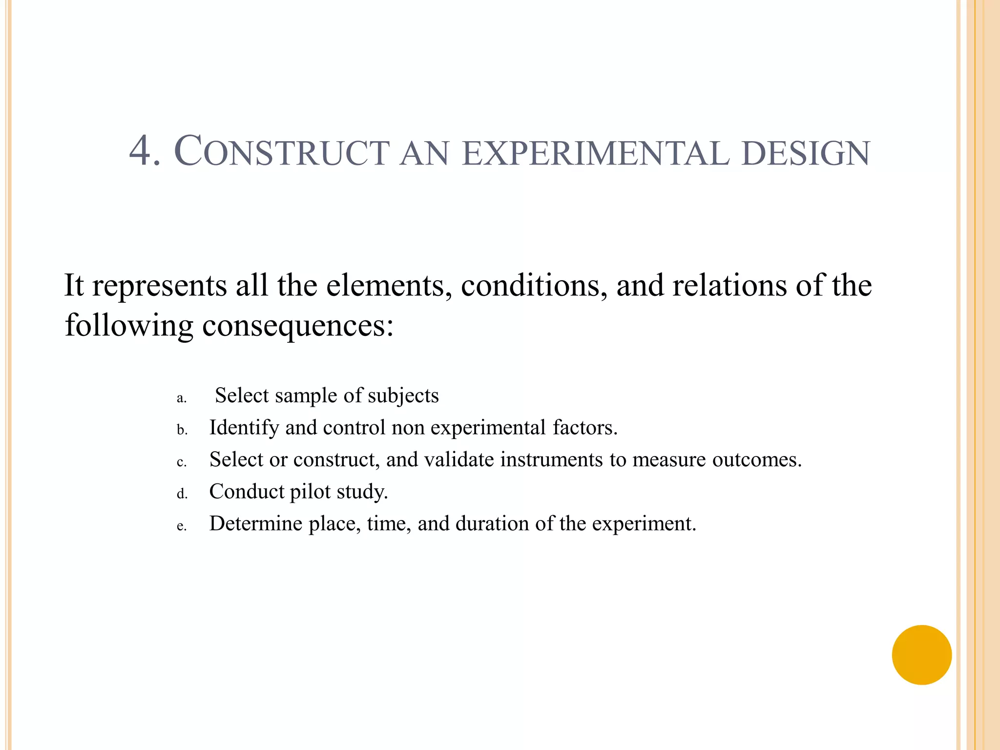 Experimental method of Research | PPTX