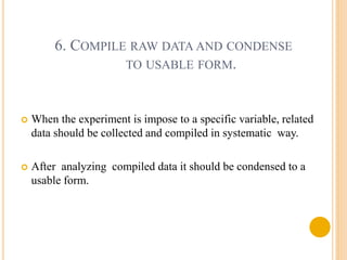 Experimental method of Research | PPTX