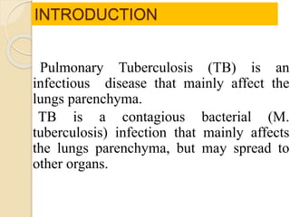 TUBERCULOSIS | PPTX