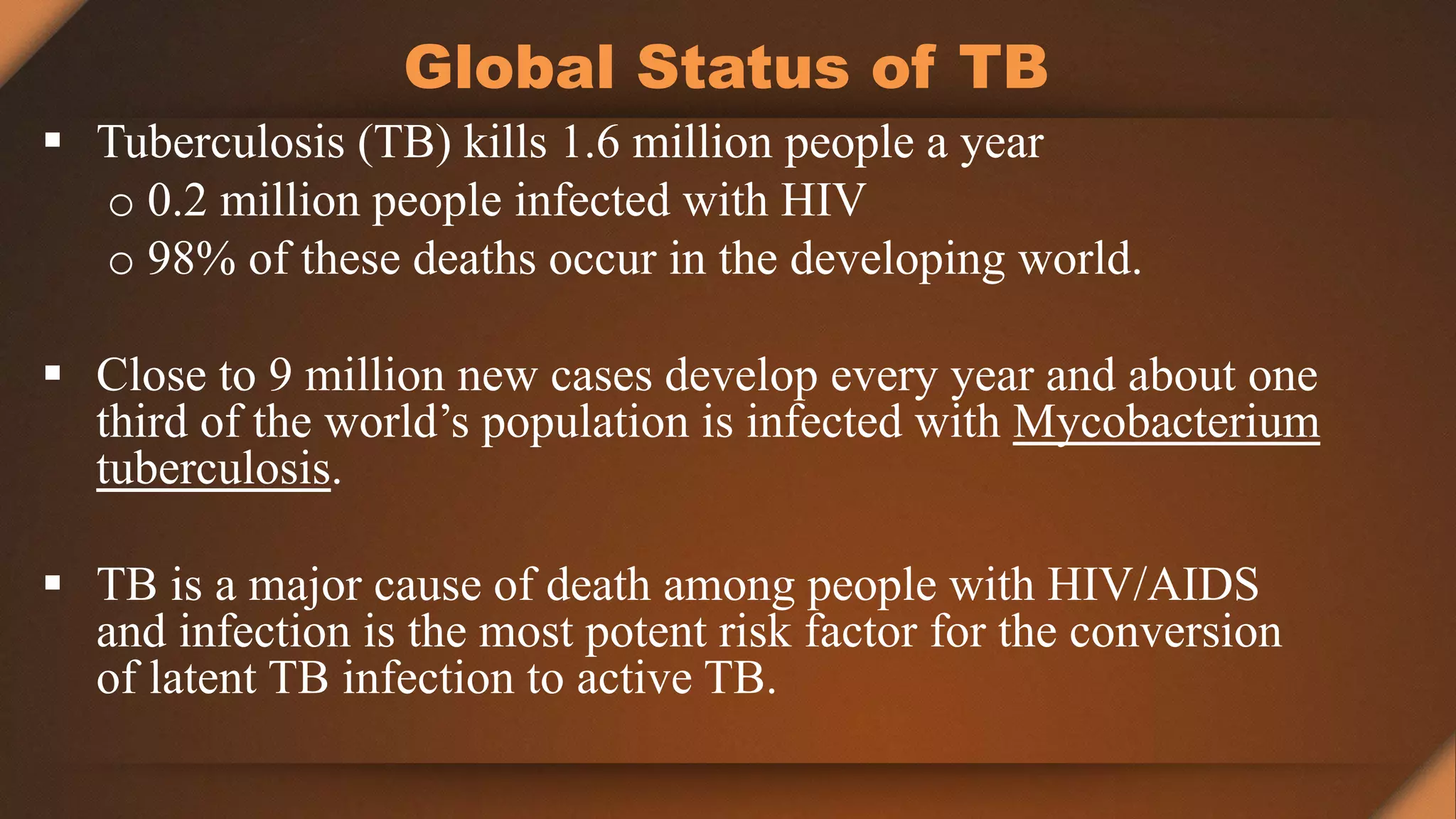 Tuberculosis | PPTX