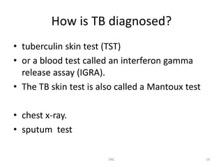 TB(Tuberculosis) | PPT