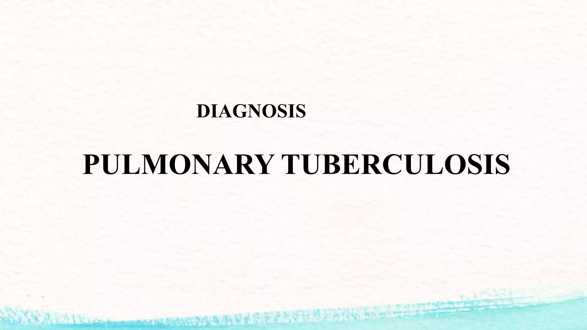 CASE PRESENTATION ON TUBERCULOSIS | PPTX