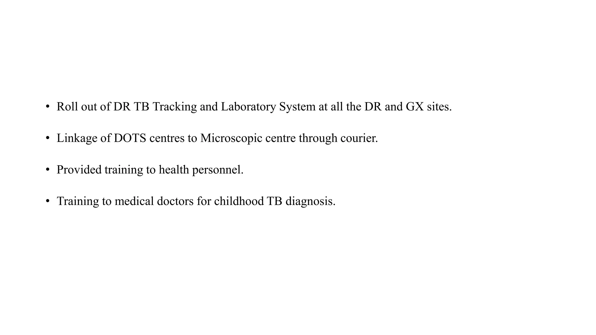 Tuberculosis National Health Program in Nepal | PPTX