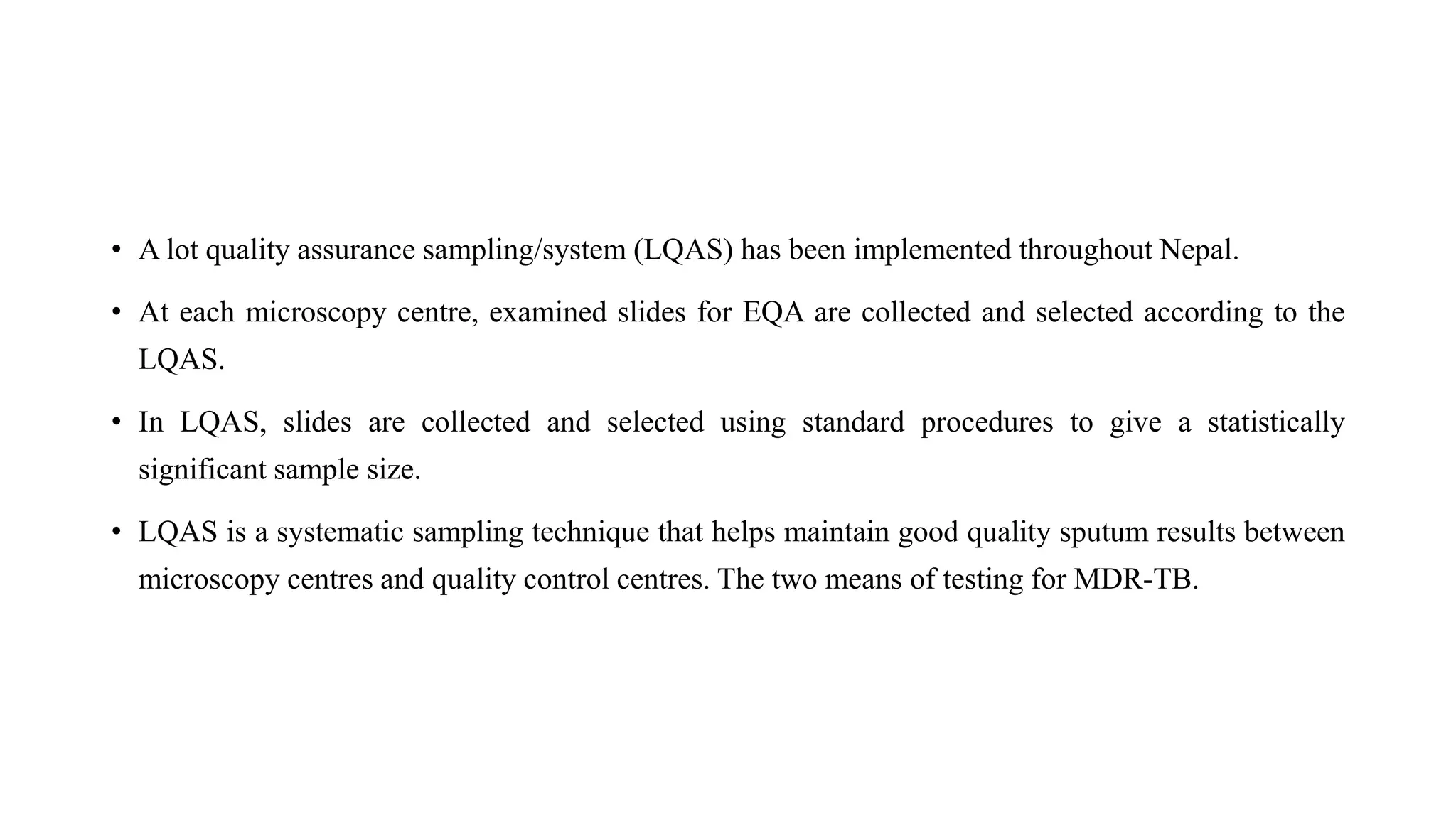 Tuberculosis National Health Program in Nepal | PPTX