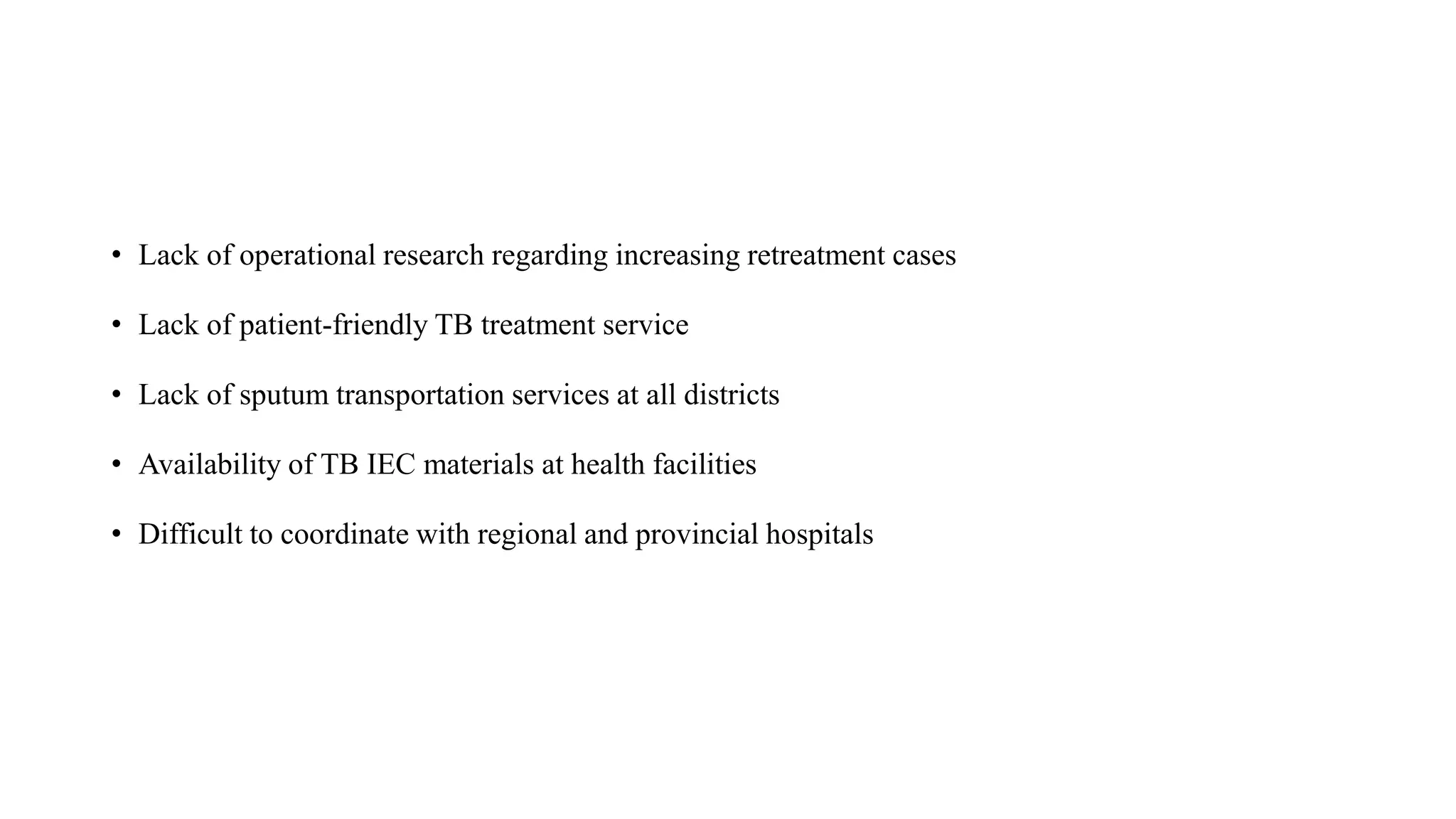 Tuberculosis National Health Program in Nepal | PPTX