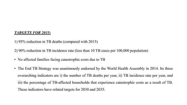 Tuberculosis National Health Program in Nepal | PPTX