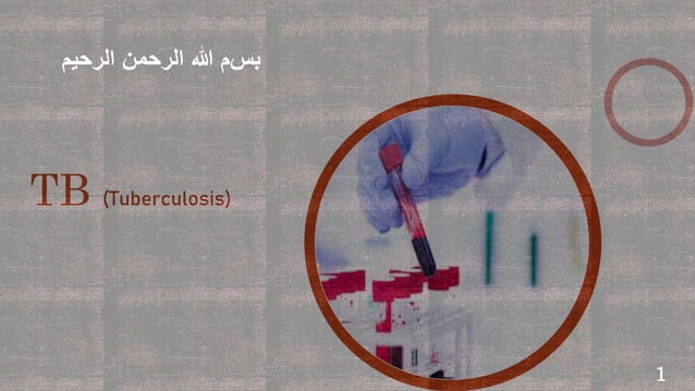 infectious disease / Tuberculosis seminar TB.pptx