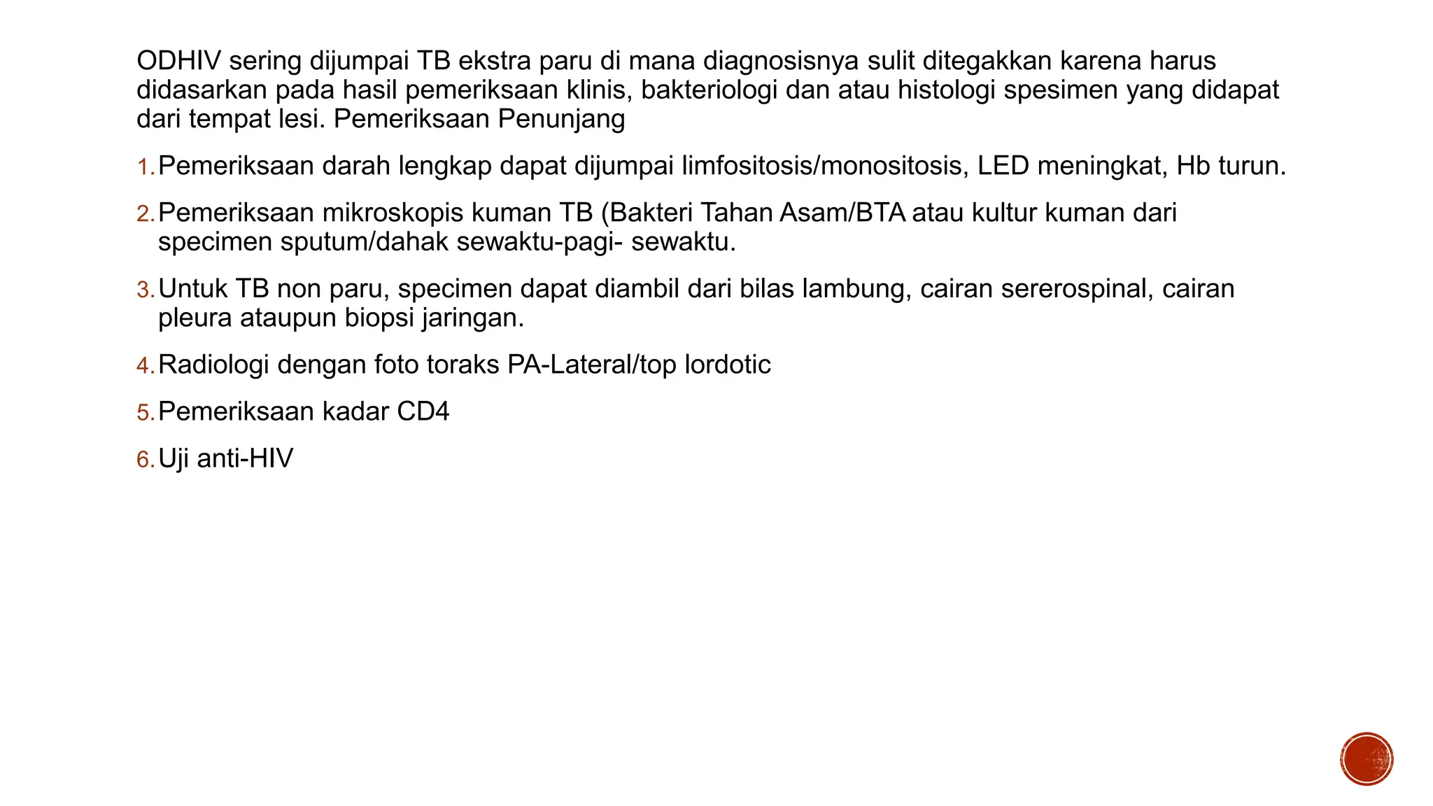 Tuberculosis (TB)adalah penyakit menular langsung yang disebabkan oleh ...