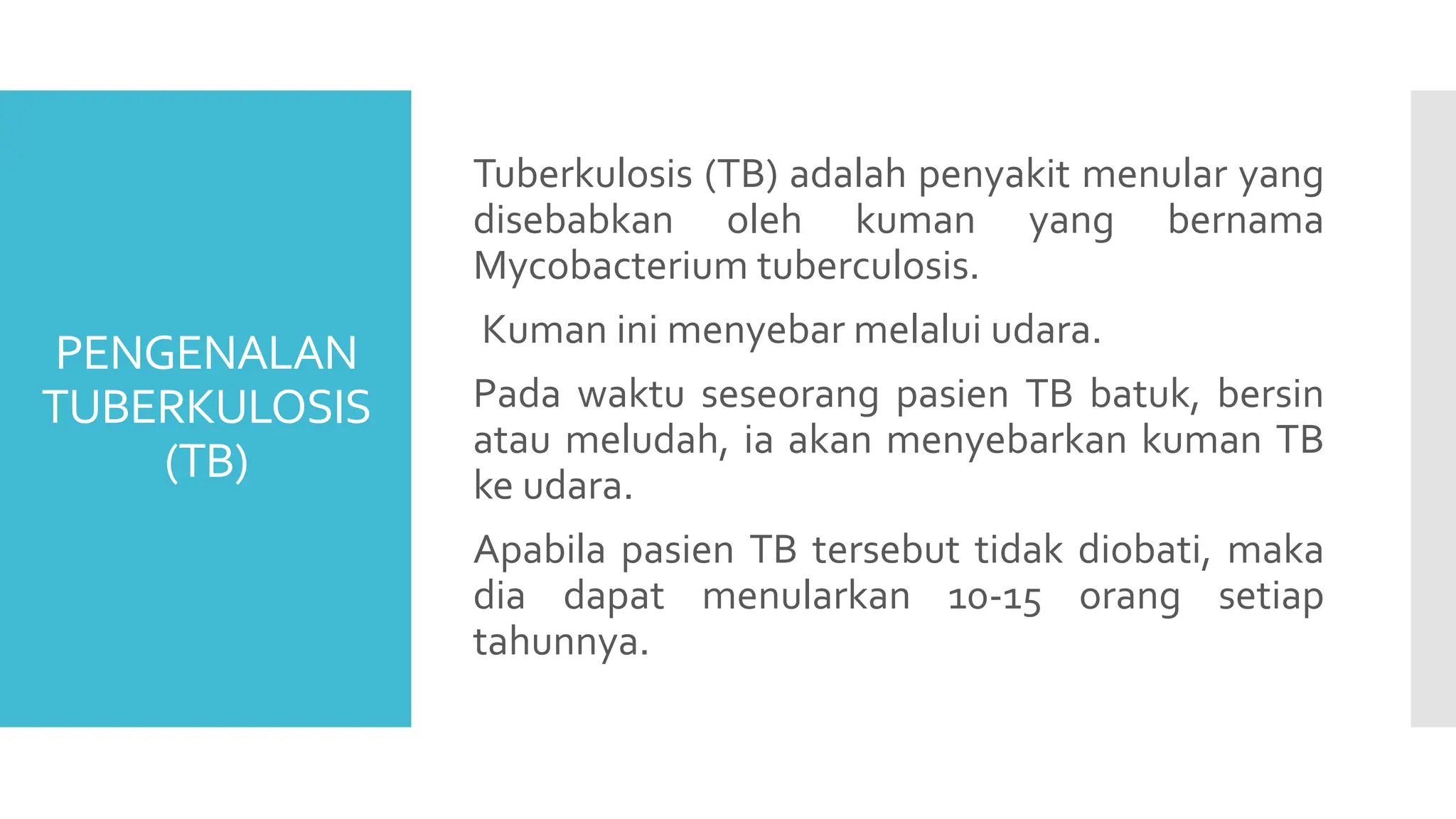 PAPARAN TENTANG PENYAKIT TUBERKULOSIS.ppt