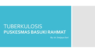 PAPARAN TENTANG PENYAKIT TUBERKULOSIS.ppt