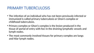 Pathology of Tuberculosis, pathogenesis of Tuberculosis | PPTX
