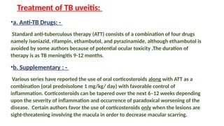 Presumed ocular tuberculosis, identification .pptx