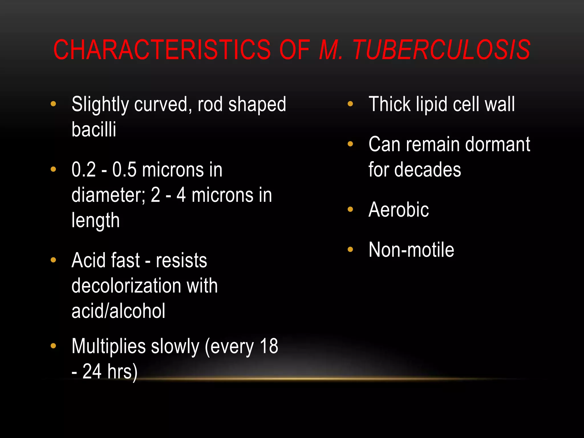 Pharmacotherapy of TUBERCULOSIS | PPTX