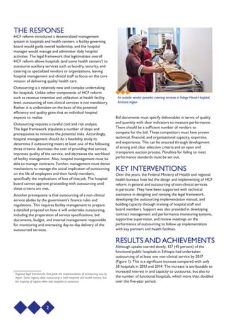 Outsourcing Non-clinical Services in Public Hospitals: Achievements and ...