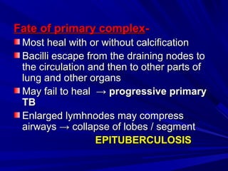 Tb path & pathogenesis | PPT