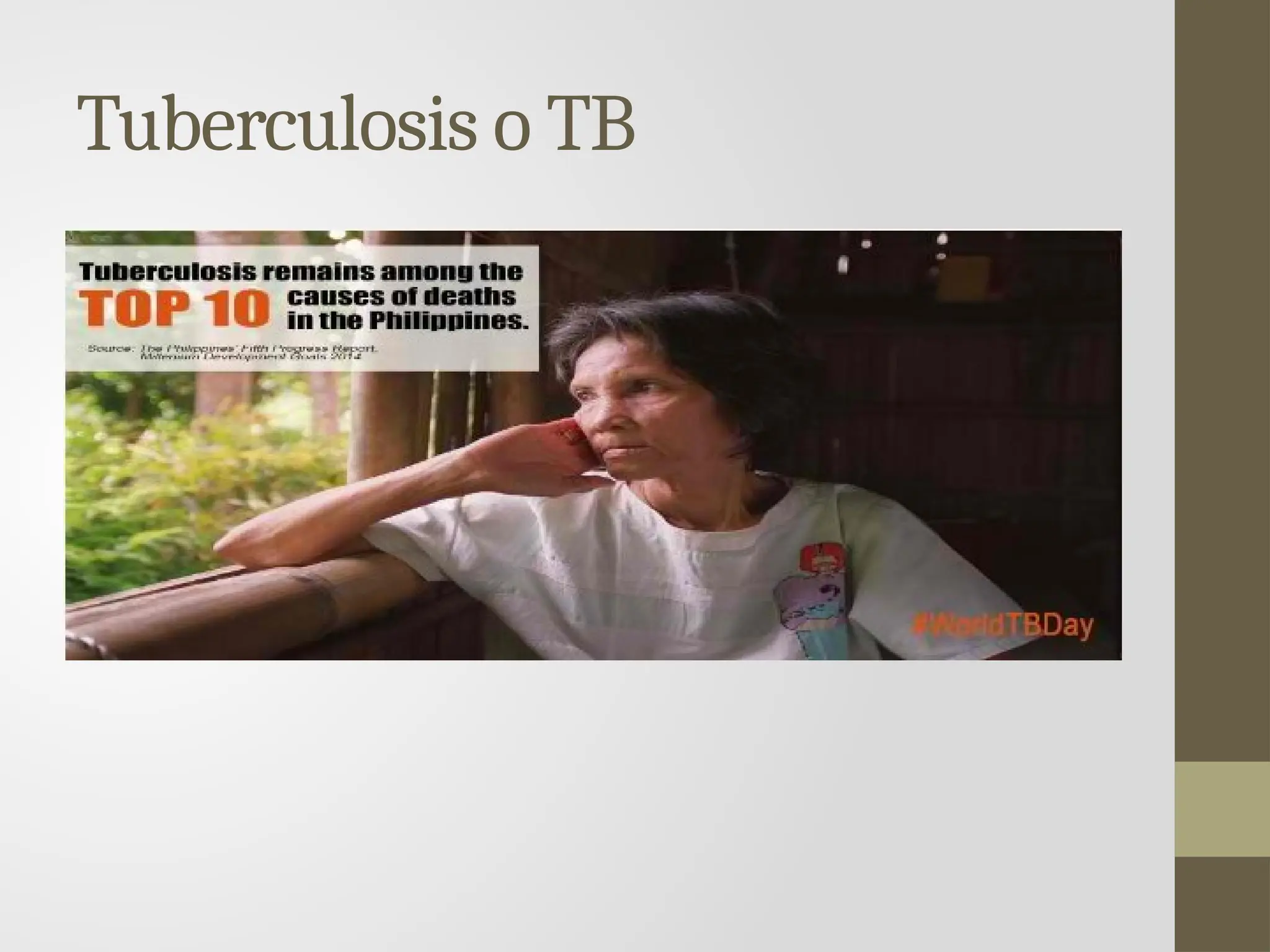 Tuberculosis or TB, HINDI ito kumakalat sa pamamagitan ng: Handshake o ...