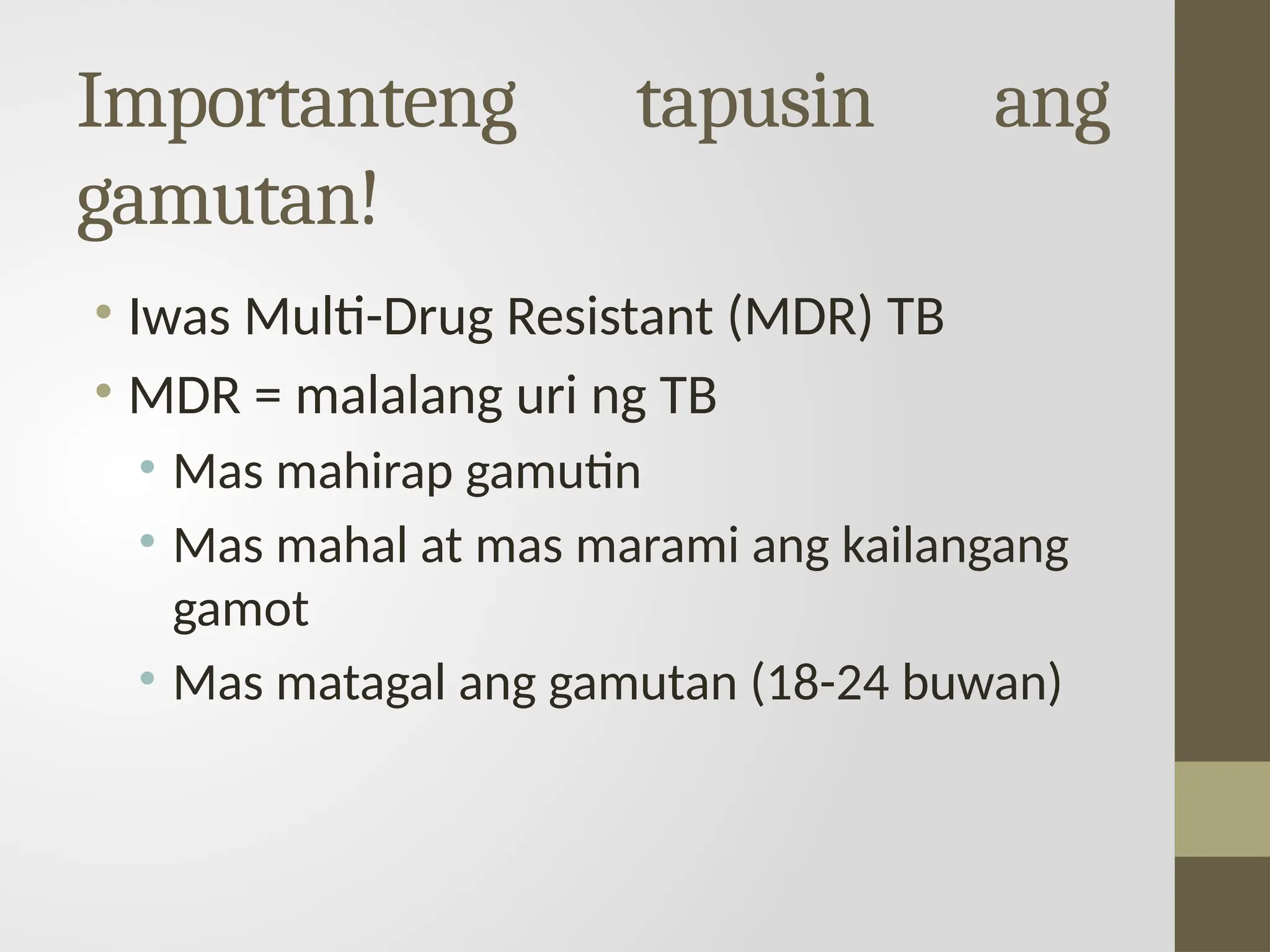 Tuberculosis or TB, HINDI ito kumakalat sa pamamagitan ng: Handshake o ...