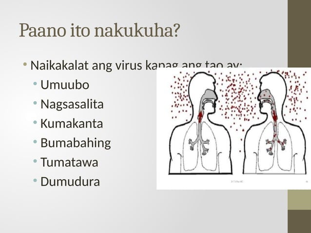 Tuberculosis or TB, HINDI ito kumakalat sa pamamagitan ng: Handshake o ...