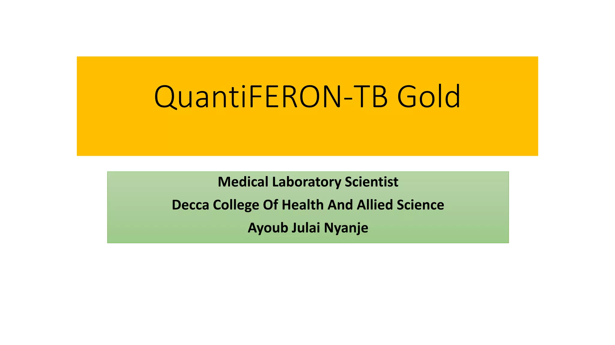TB- QUANTIFERON TEST.pptx