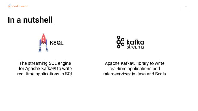 KSQL and Kafka Streams – When to Use Which, and When to Use Both | PPTX ...