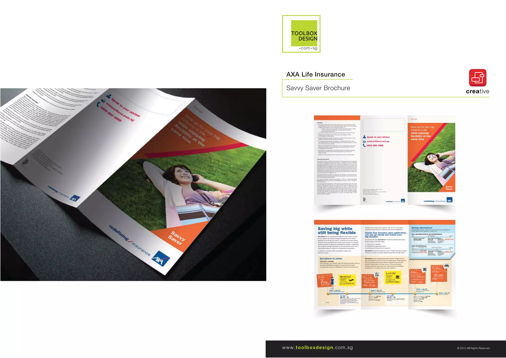 AXA • Marketing Collateral | PPT