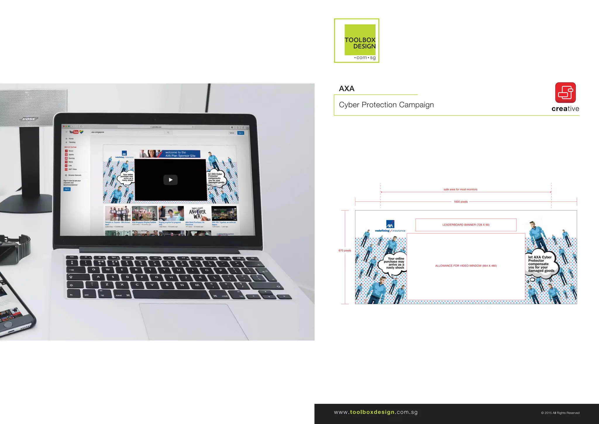 AXA • Marketing Collateral | PPT