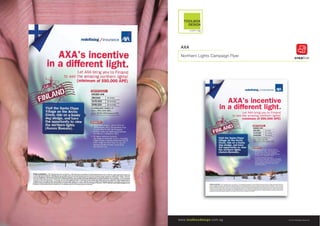 AXA • Marketing Collateral | PPT