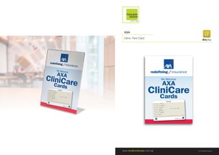 AXA • Marketing Collateral | PPT
