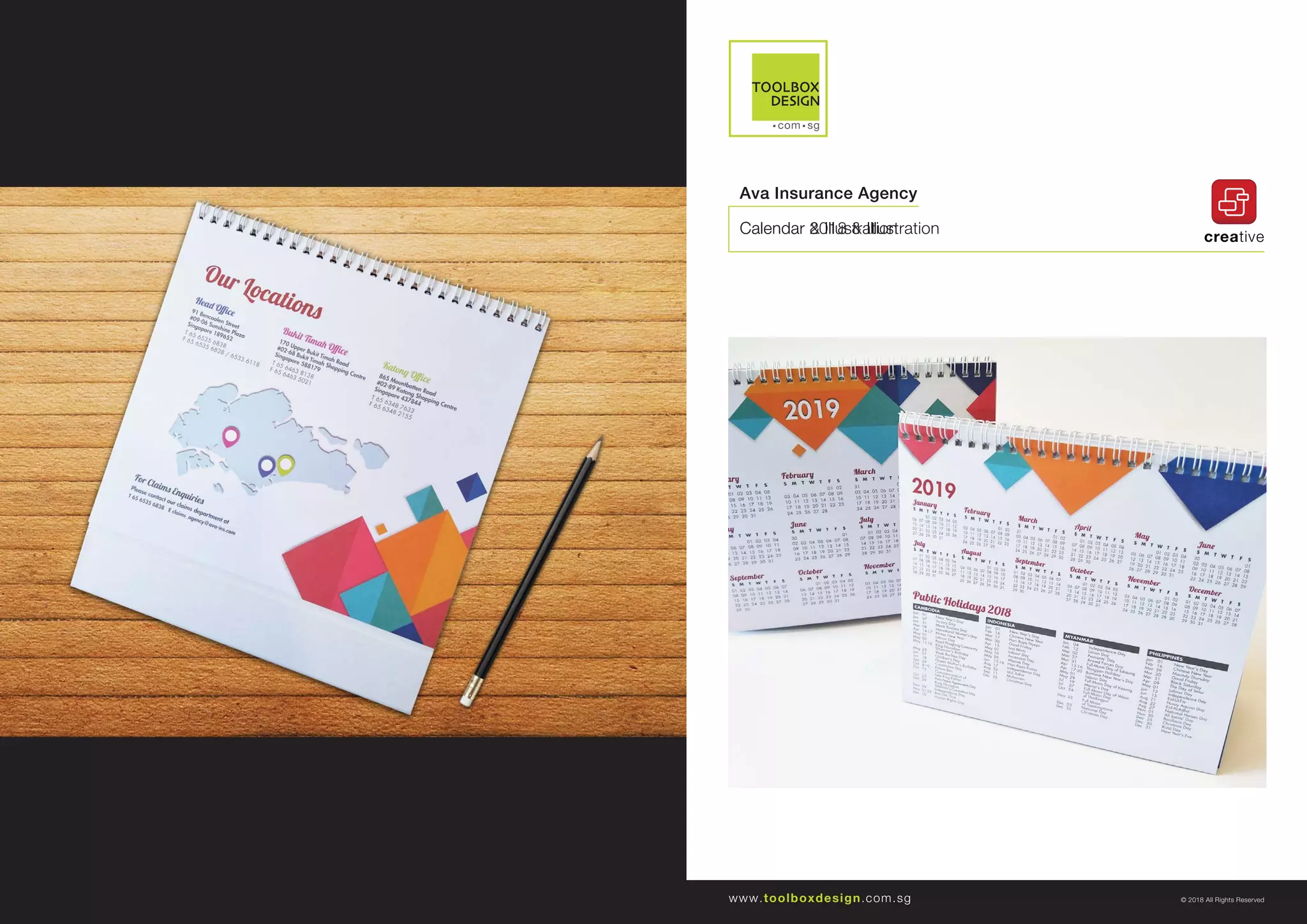 Toolbox Design • AVA Corporate Calendar | PDF
