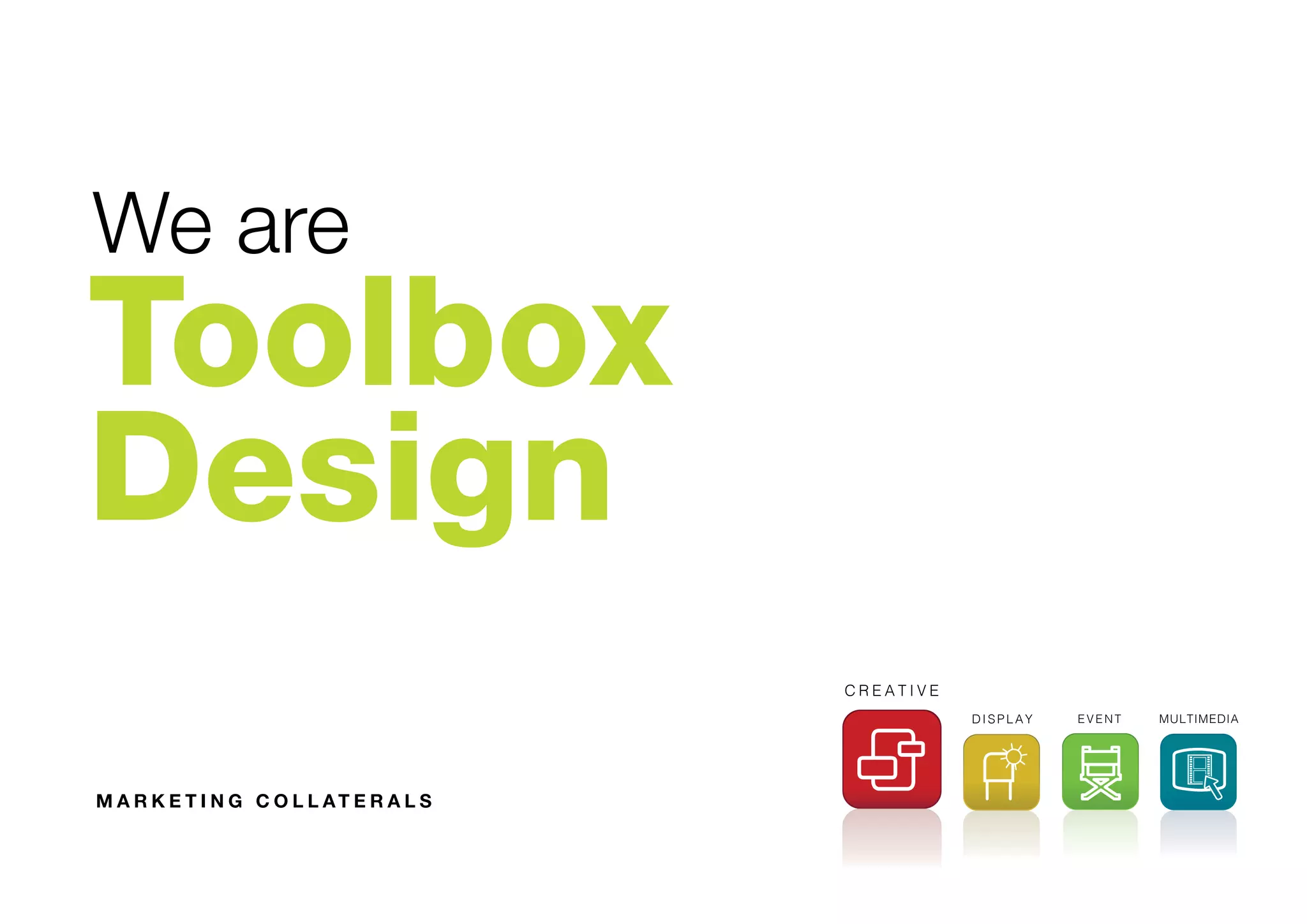 Toolbox Design • GROHE Marketing Collaterals | PPT