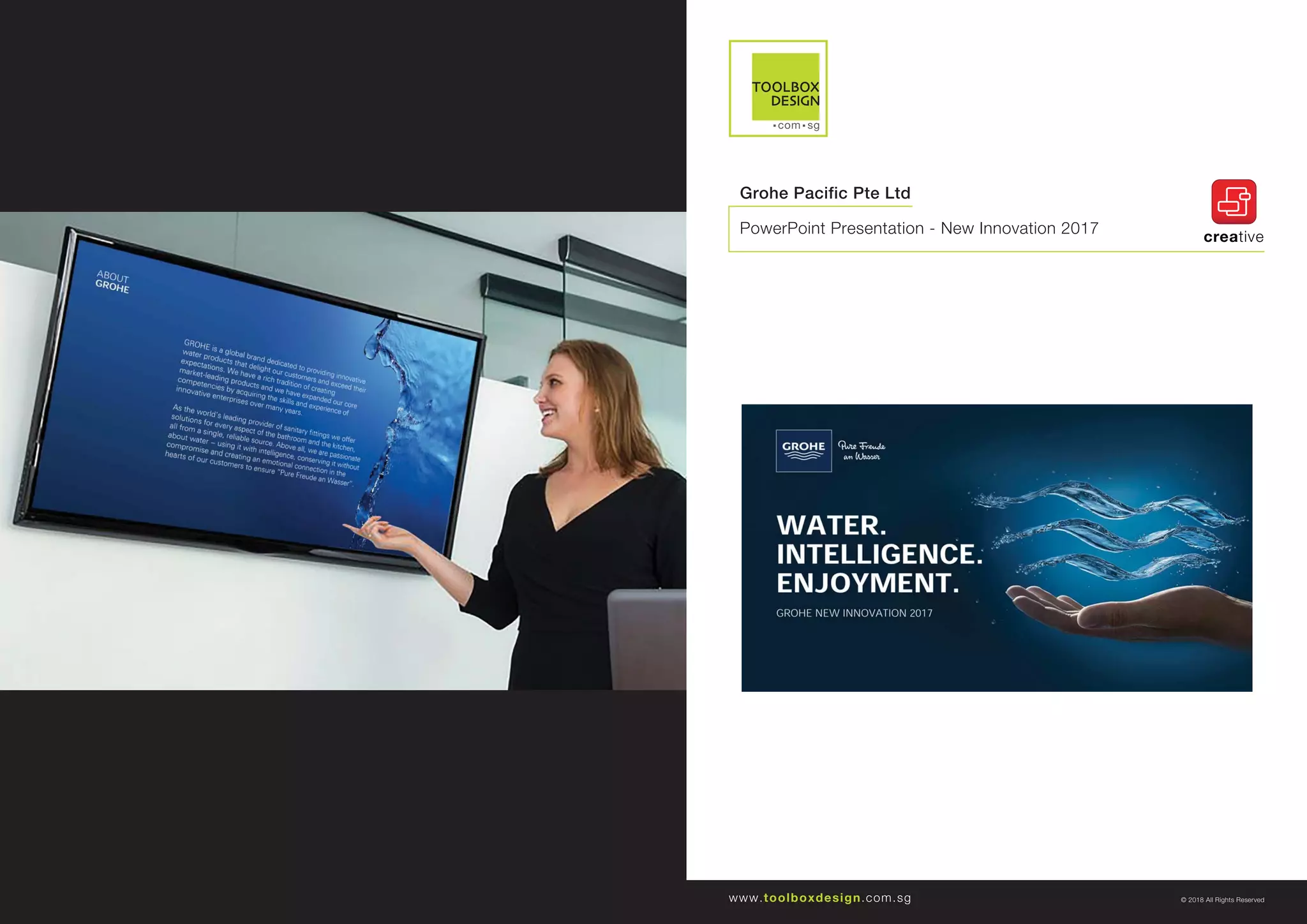 Toolbox Design • GROHE Marketing Collaterals | PDF