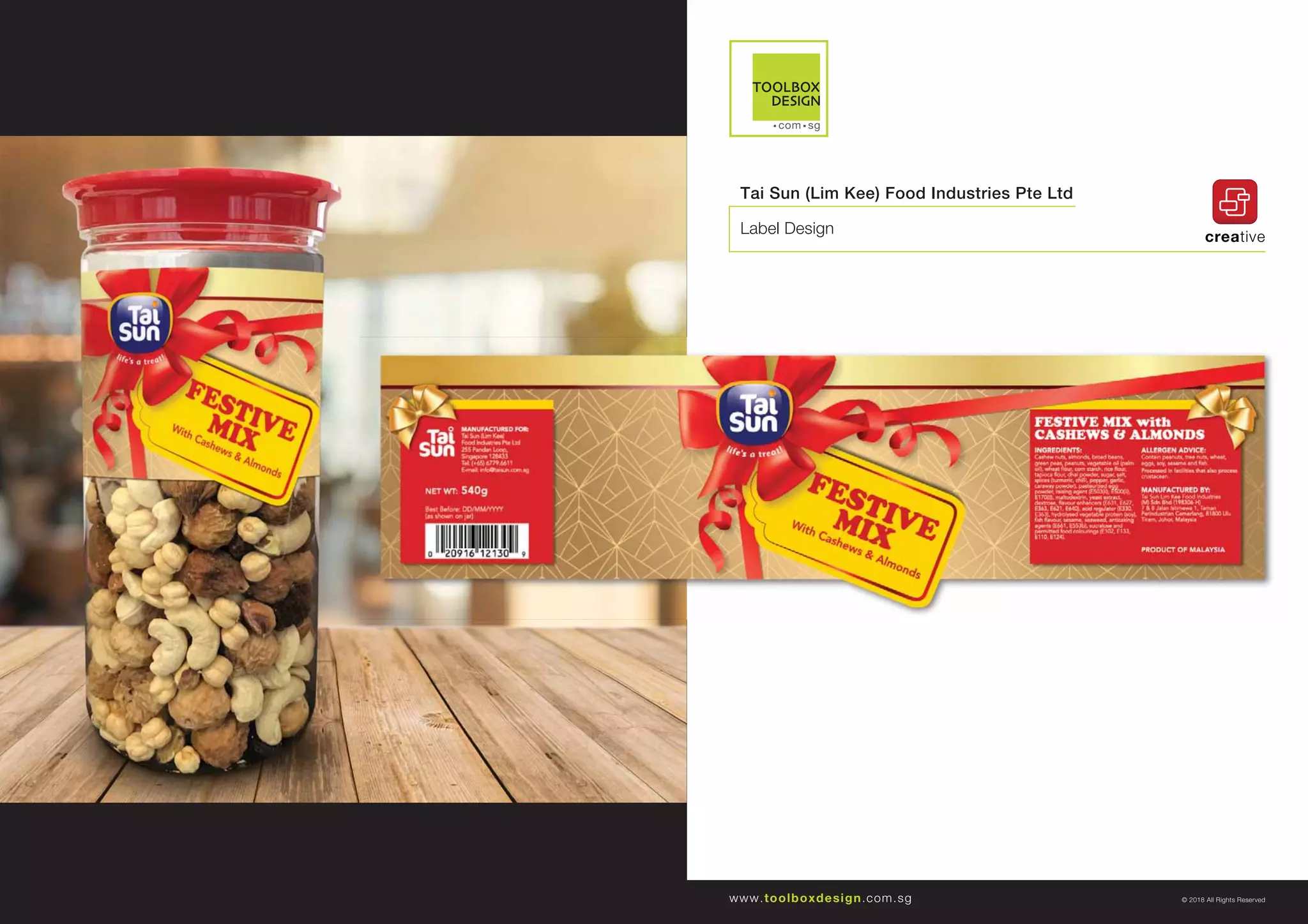 Tai Sun Food Industries Packaging Design | PDF