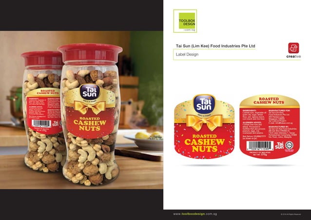 Tai Sun Food Industries Packaging Design | PPT