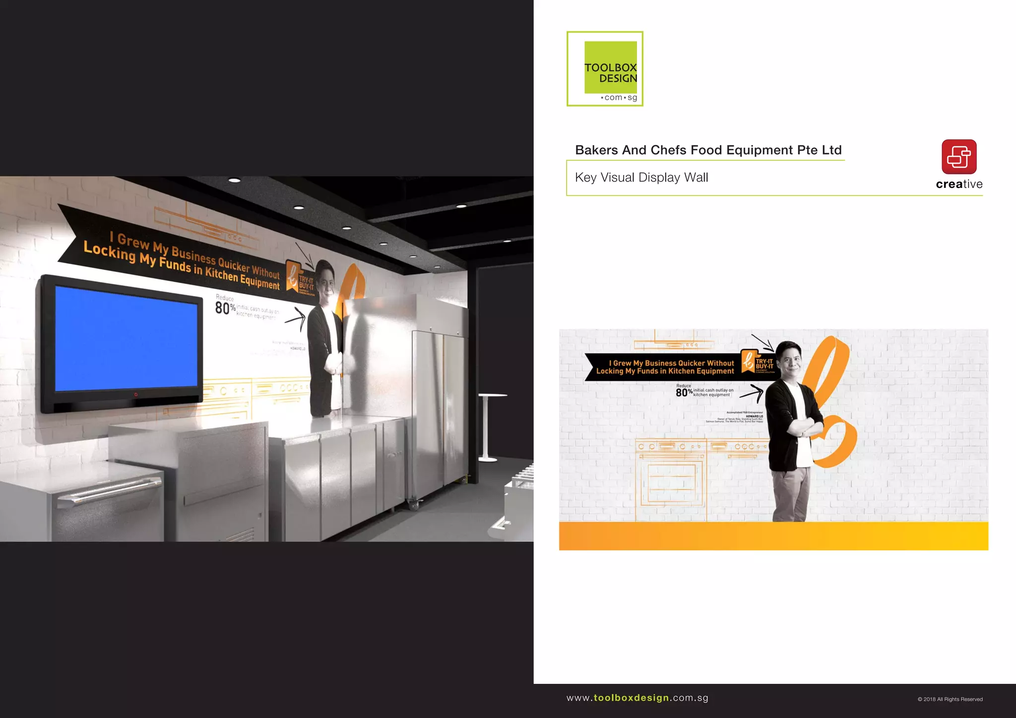 Toolbox Design • Bakers & Chefs Key Visuals & Booth Design | PDF
