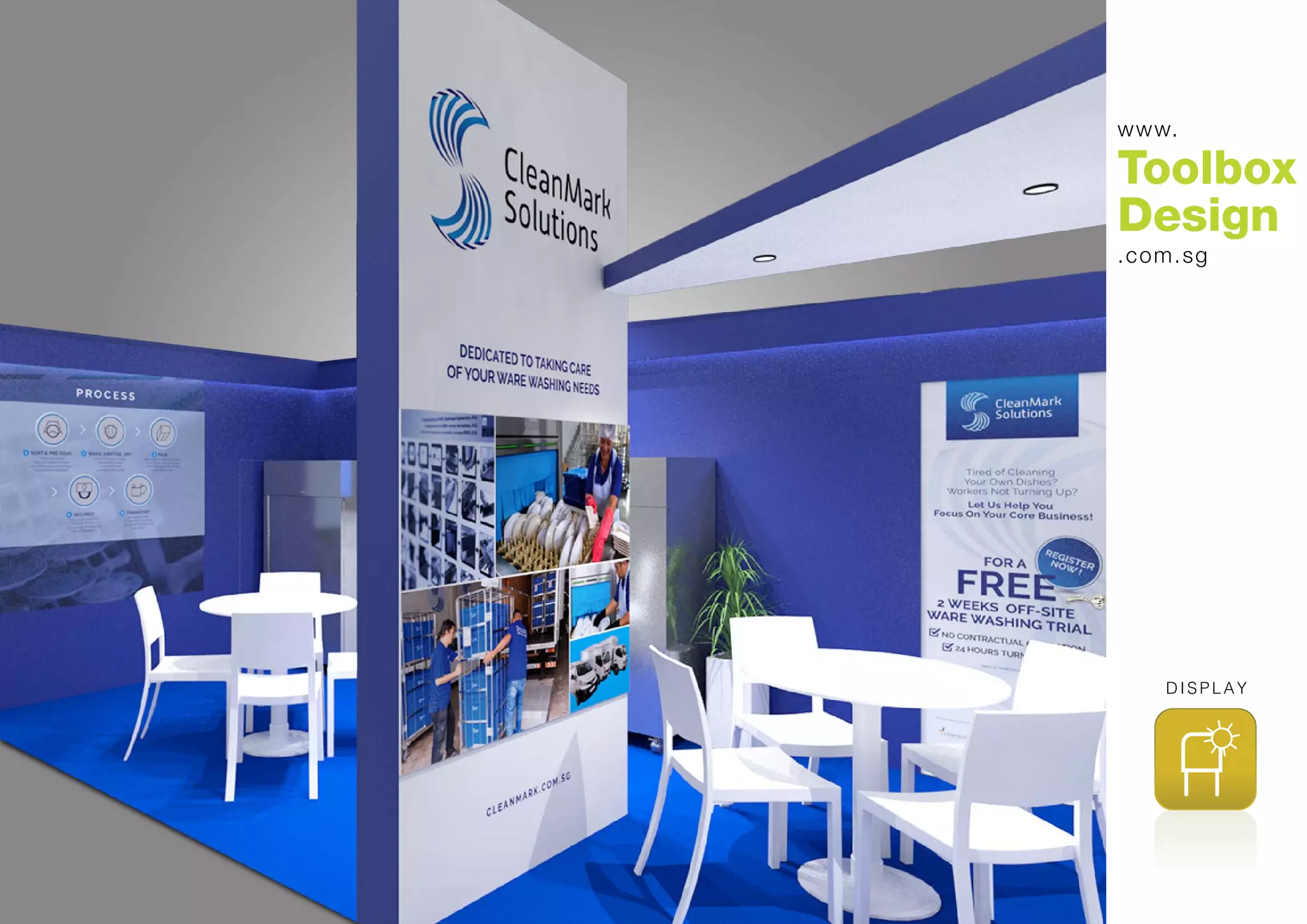 3D PERSPECTIVE / BOOTH DESIGN & PRODUCTION - CLEANMARK SOLUTIONS | PDF