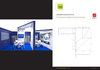 3D PERSPECTIVE / BOOTH DESIGN & PRODUCTION - CLEANMARK SOLUTIONS | PDF