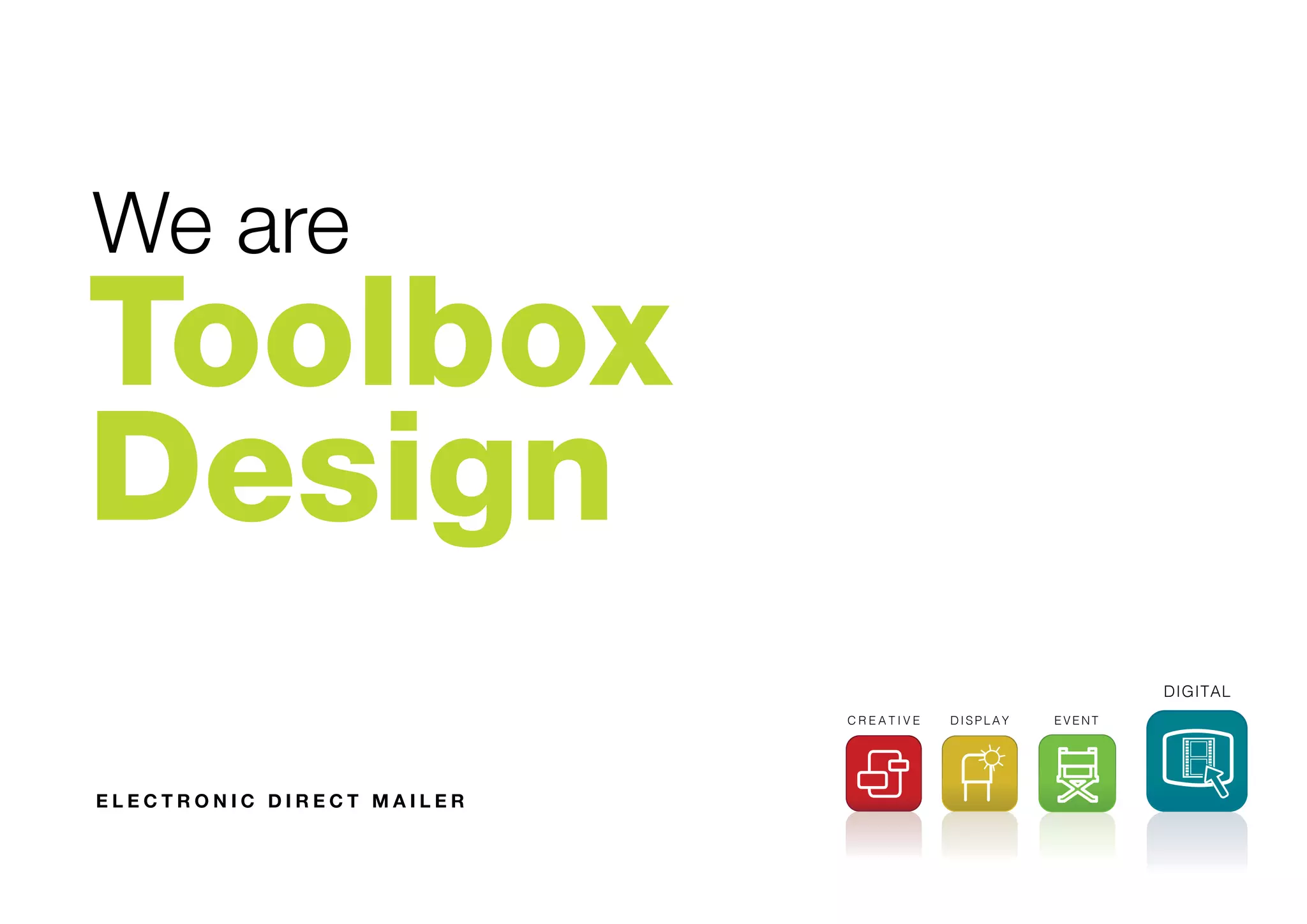 Toolbox Design • Electronic Direct Mailer | PDF