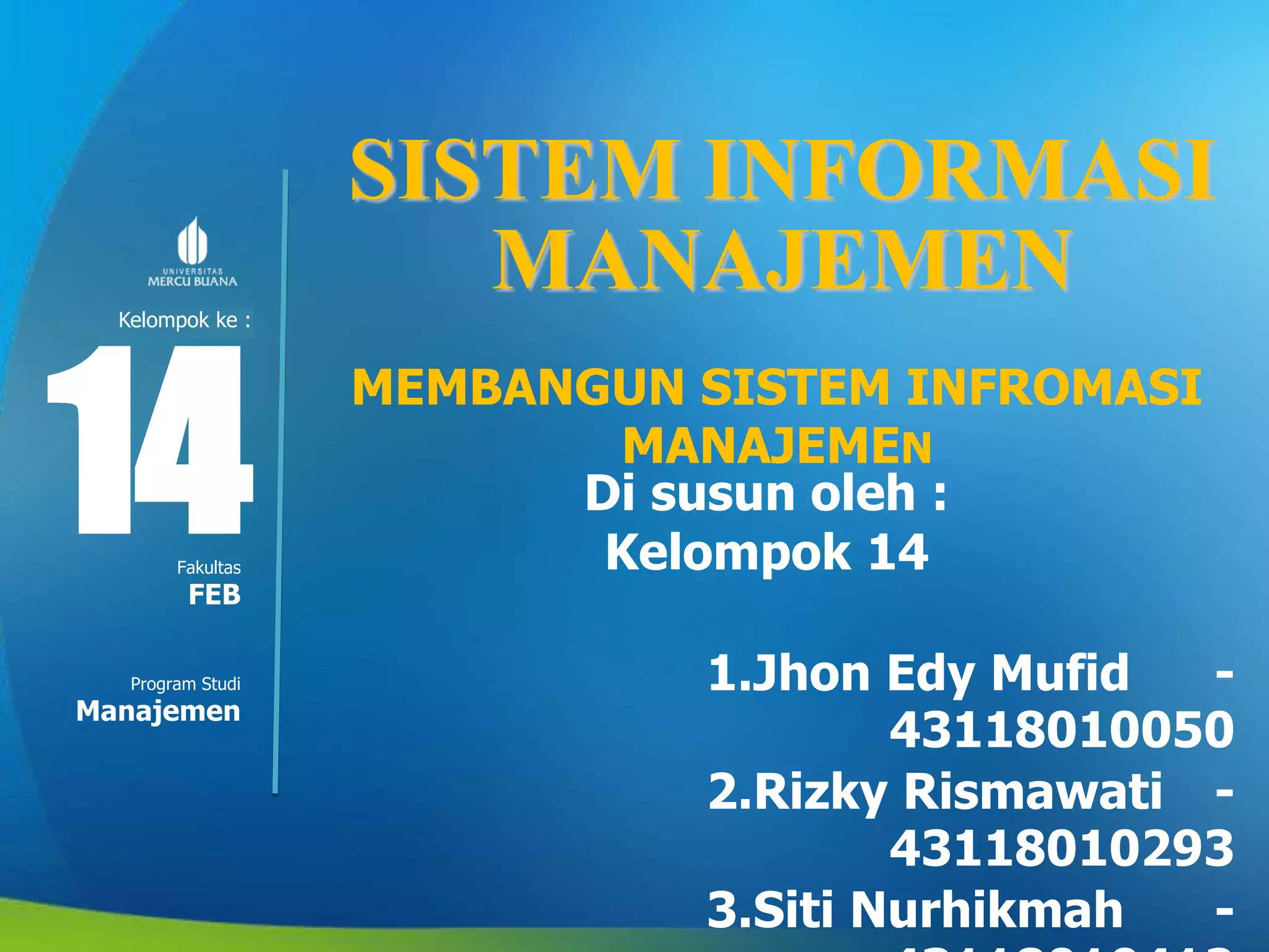 Tb 1 ppt sim kelompok 14 | PPT