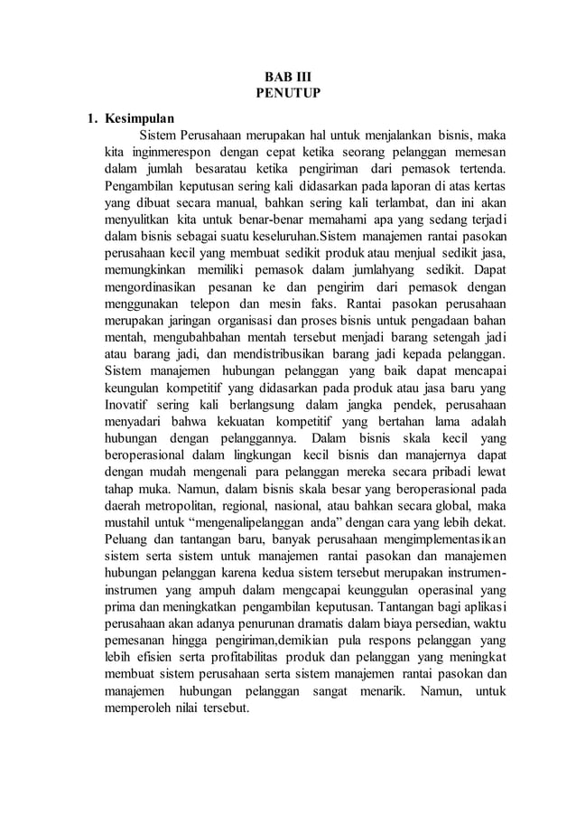 TB1_SIM-Sub-CPMK 10 Keunggulan Operasional dan Kedekatan dengan Pelanggan | PDF