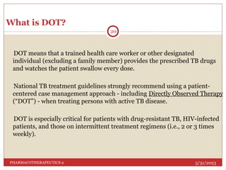 Presentation on the treatment of TB 2.pptx