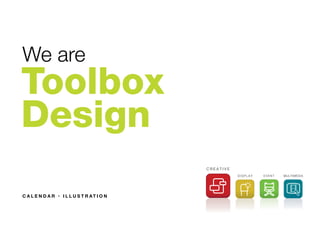 TOOLBOX DESIGN • AVA INSURANCE AGENCY • CALENDAR ILLUSTRATION | PPT