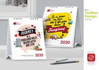 TOOLBOX DESIGN • AVA • CALENDAR | PPT