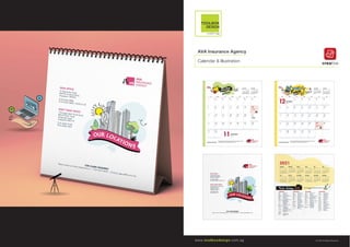 TOOLBOX DESIGN • AVA • CALENDAR | PPT