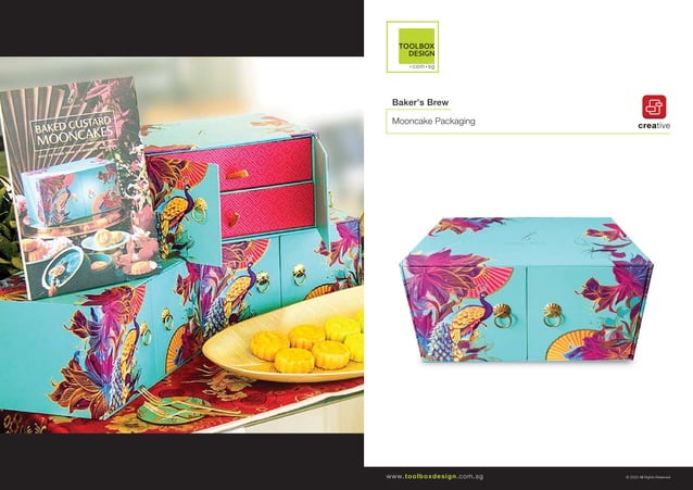 TOOLBOX DESIGN • BAKER'S BREW • MOONCAKE COLLATERALS | PPT