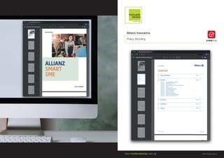 TOOLBOX DESIGN • ALLIANZ INSURANCE • PRODUCT BROCHURE | PPT