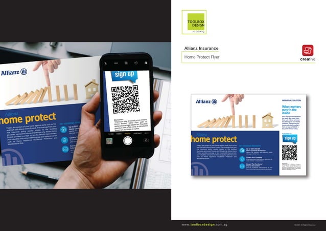 TOOLBOX DESIGN • ALLIANZ INSURANCE • PRODUCT BROCHURE | PPT