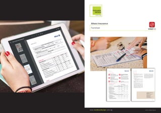 TOOLBOX DESIGN • ALLIANZ INSURANCE • PRODUCT BROCHURE | PPT