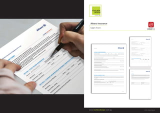 TOOLBOX DESIGN • ALLIANZ INSURANCE • PRODUCT BROCHURE | PPT